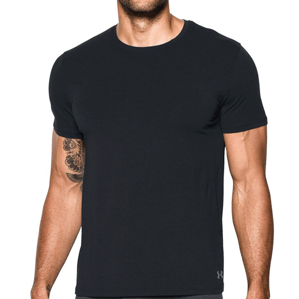 Tactical Utility Black Crew Neck T-Shirt - Cherries