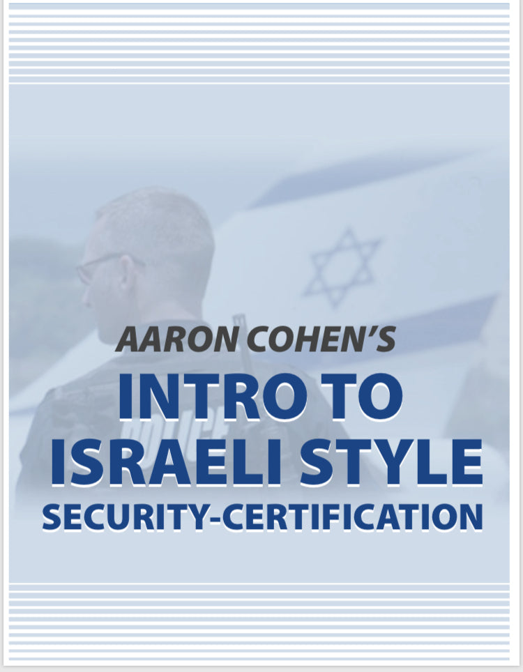 Aaron Cohen Israeli Security Training Systems For Soft Targets - Cherries